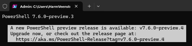 PowerShell is fun :)PowerShell v7.6.0-preview4